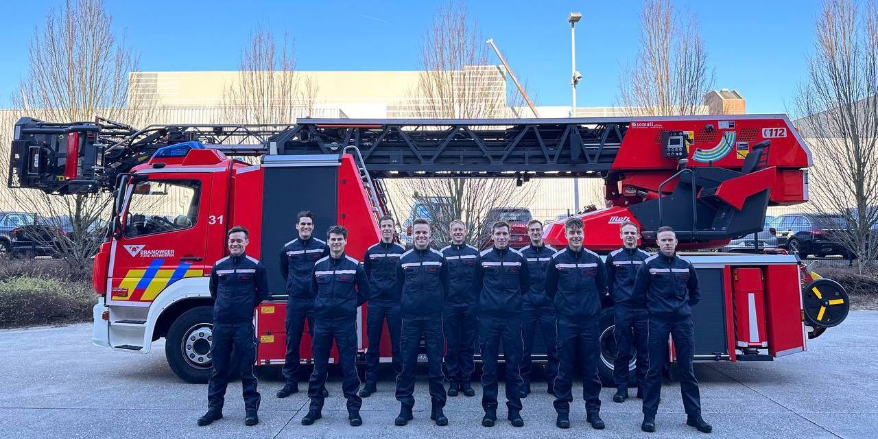 Brandweer Zone Antwerpen verwelkomt 12 nieuwe rekruten | Antwerpen