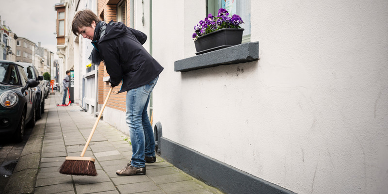 Hou uw stoep netjes | Antwerpen