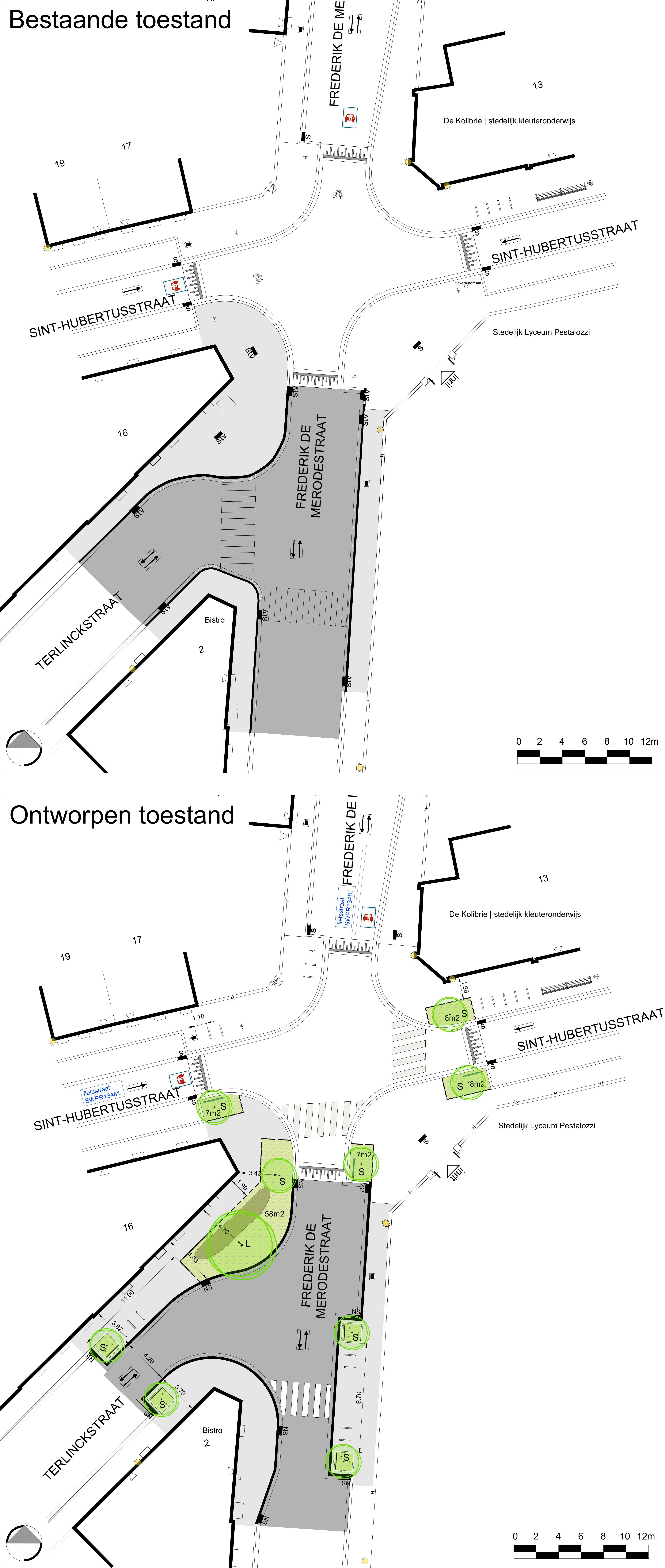 Heraanleg kruispunt Frederik De Merodestraat | Antwerpen