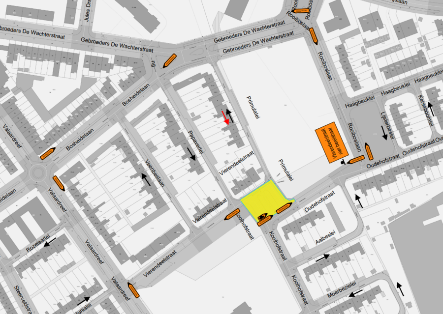 Meer groen en veiliger oversteken aan buurtpark 't Marmotteke | Antwerpen