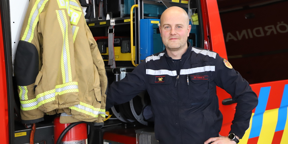 Werken bij de brandweer is een geschenk voor ons gezin én voor mij ...