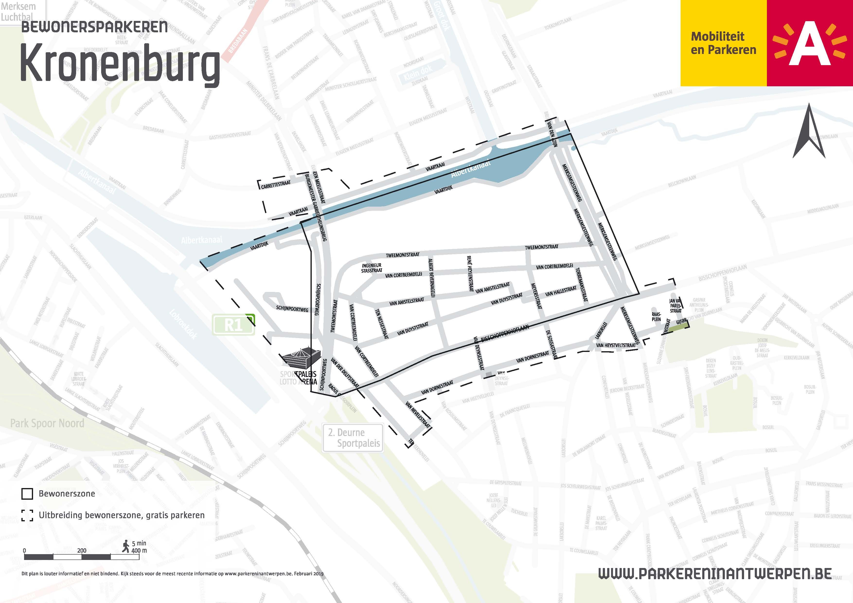 Bewonerszone Kronenburg | Antwerpen