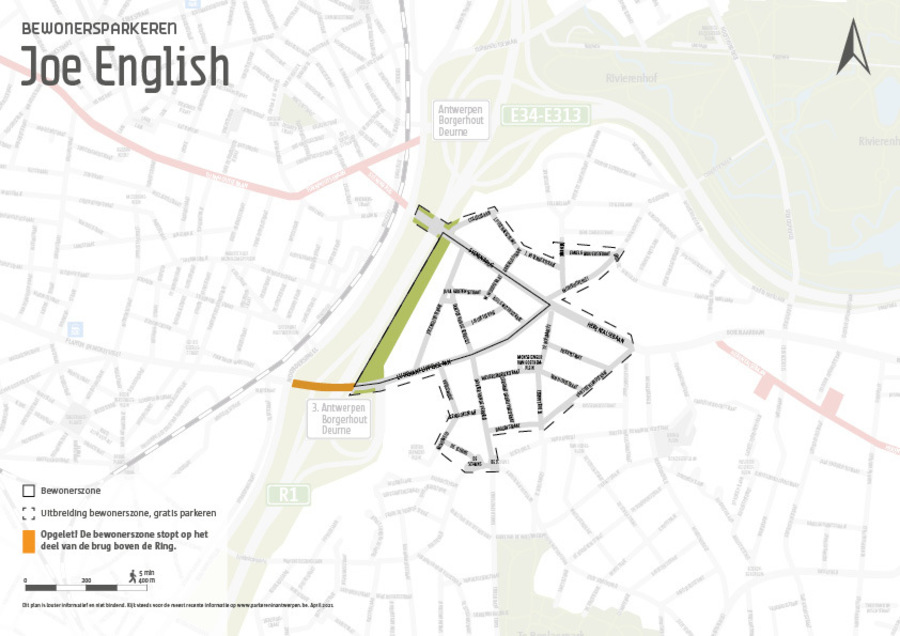 Bewonerszone Joe English | Antwerpen