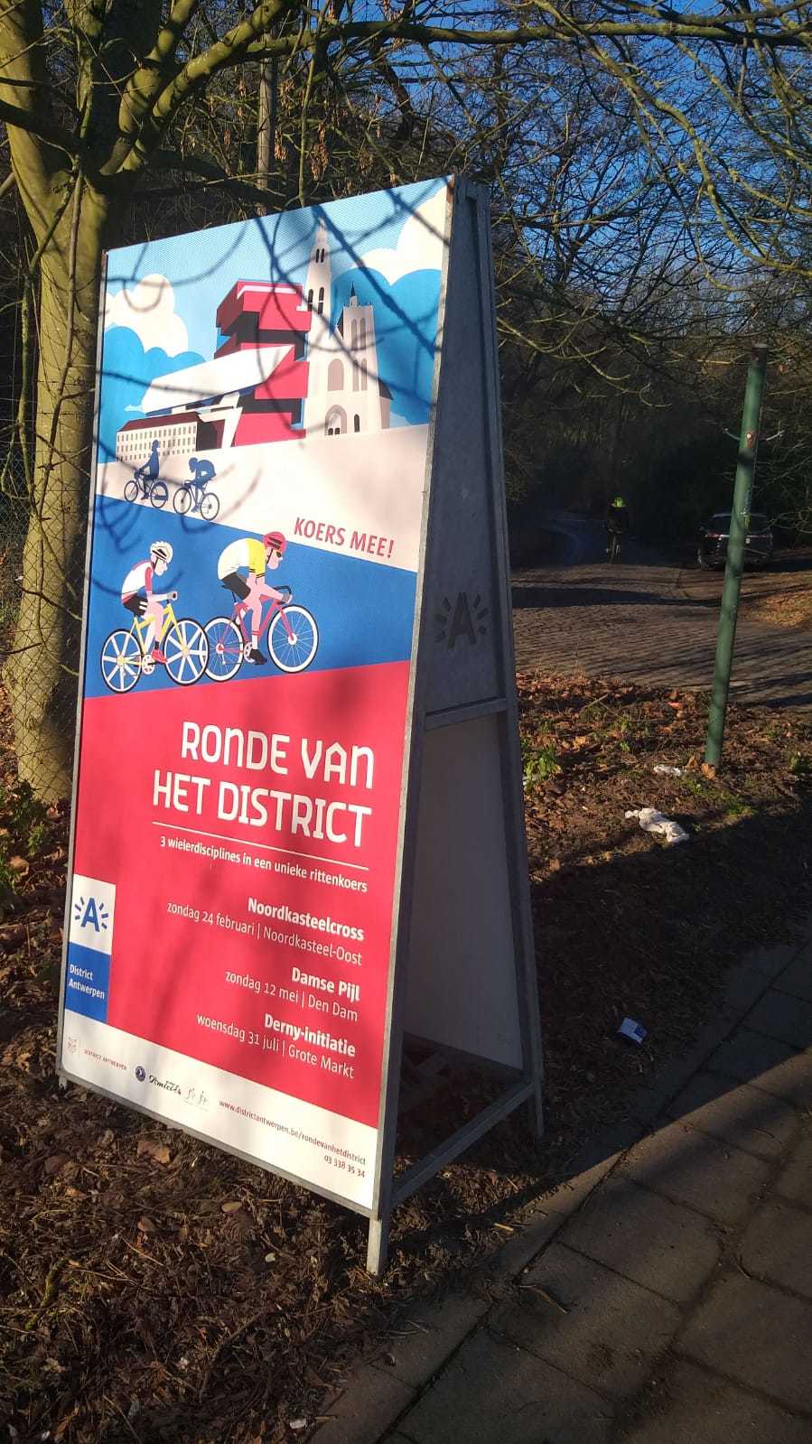 Michiel neemt vliegende start in Ronde van het district, proficiat ...